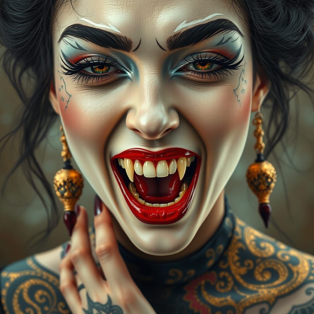 Modern female vampire - Modern female vampire