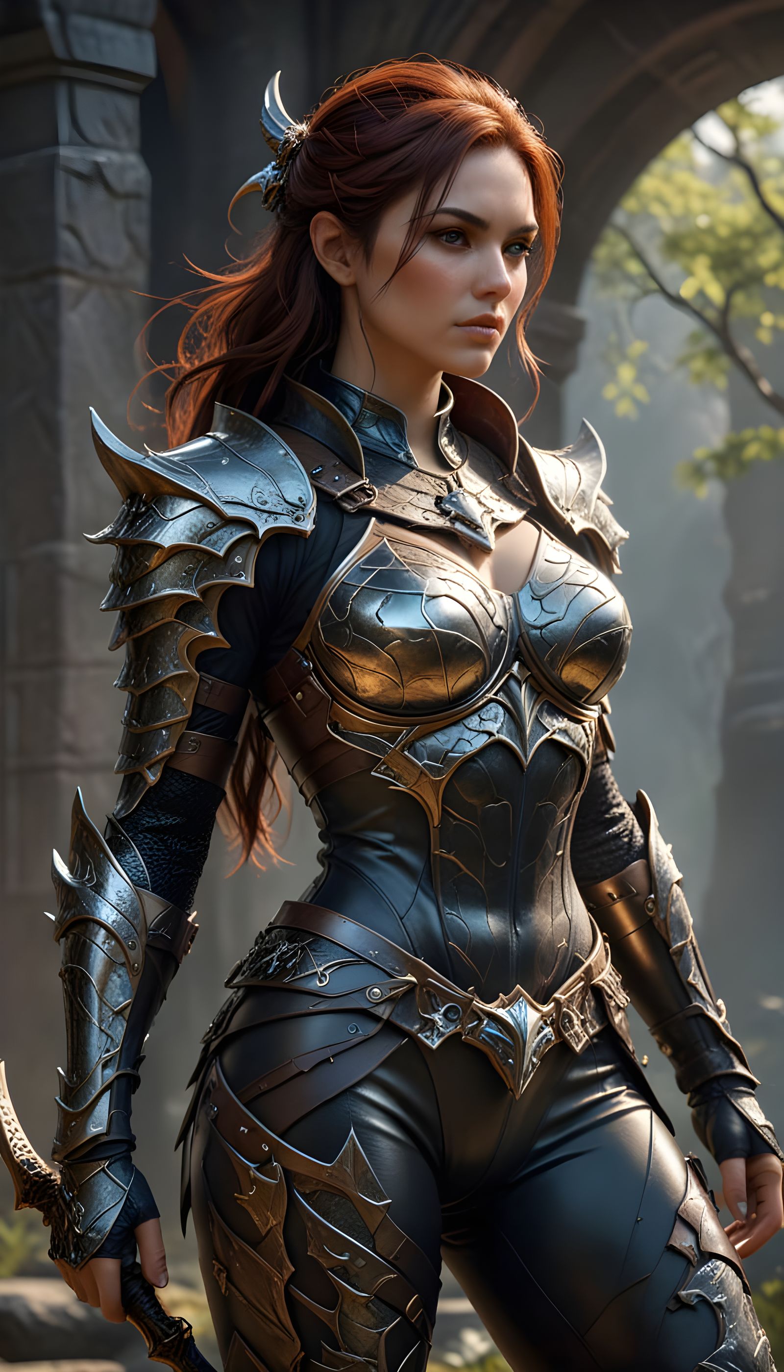 Artemis - Hyperrealistic Goddesses in Mythical Armor