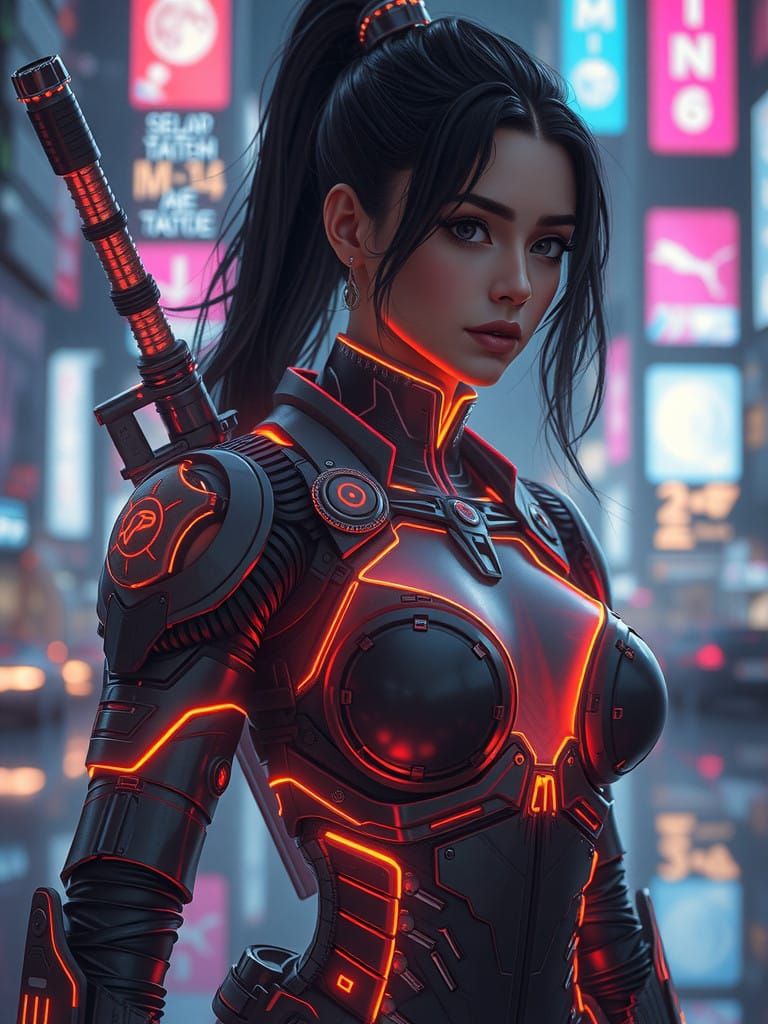 Solar soldiers - Solar Warriors in Futuristic Desert Landsc...