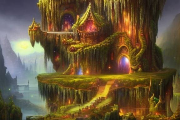 Elven - AI Generated Artwork - NightCafe Creator