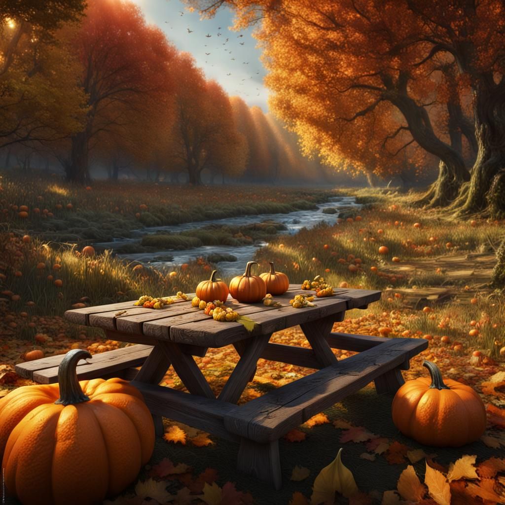 Autumn of Old - AI Generated Artwork - NightCafe Creator