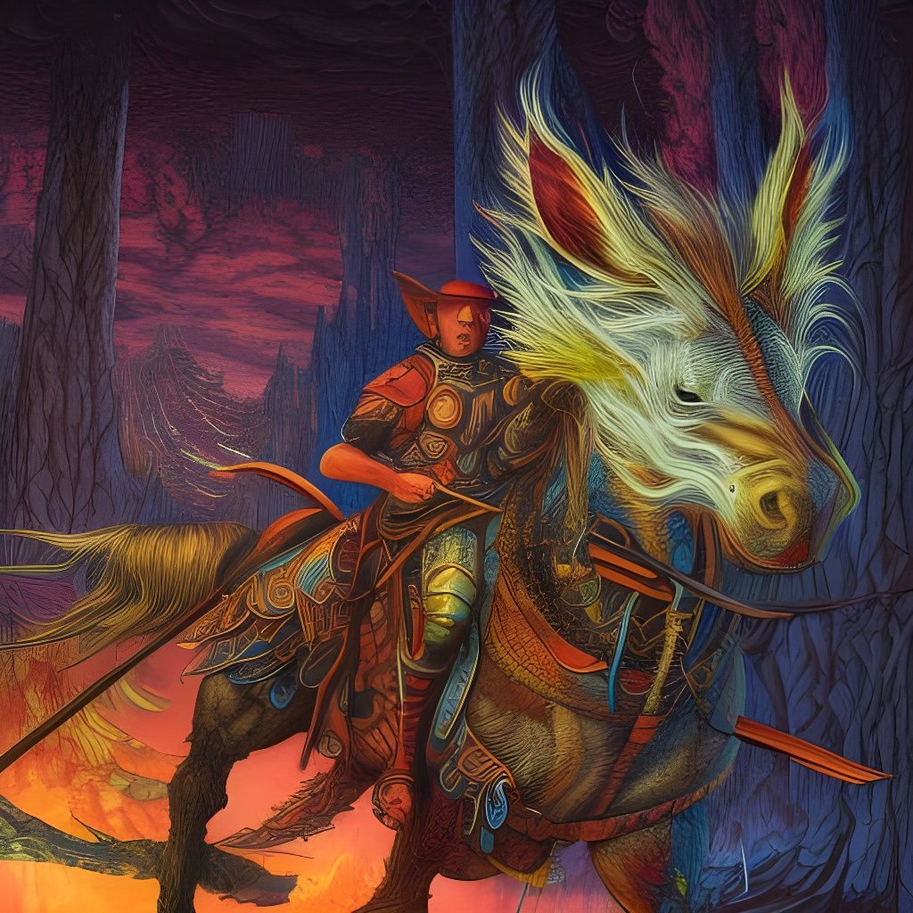 Goblin Rider - AI Generated Artwork - NightCafe Creator