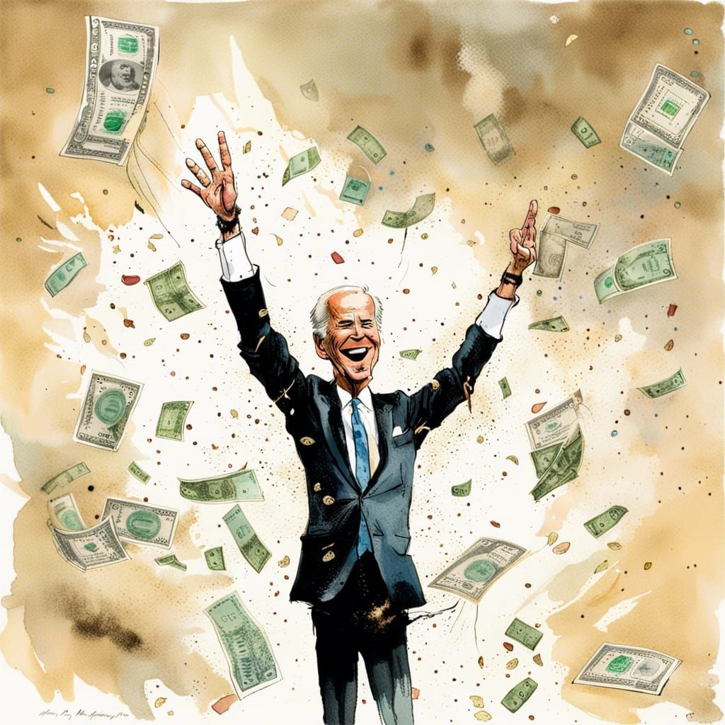 Creating HYPER-inflation by spending and giving away historic amounts ...