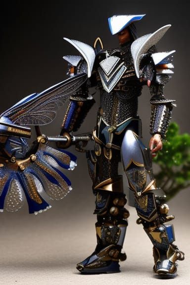 Dragonfly Armor - AI Generated Artwork - NightCafe Creator