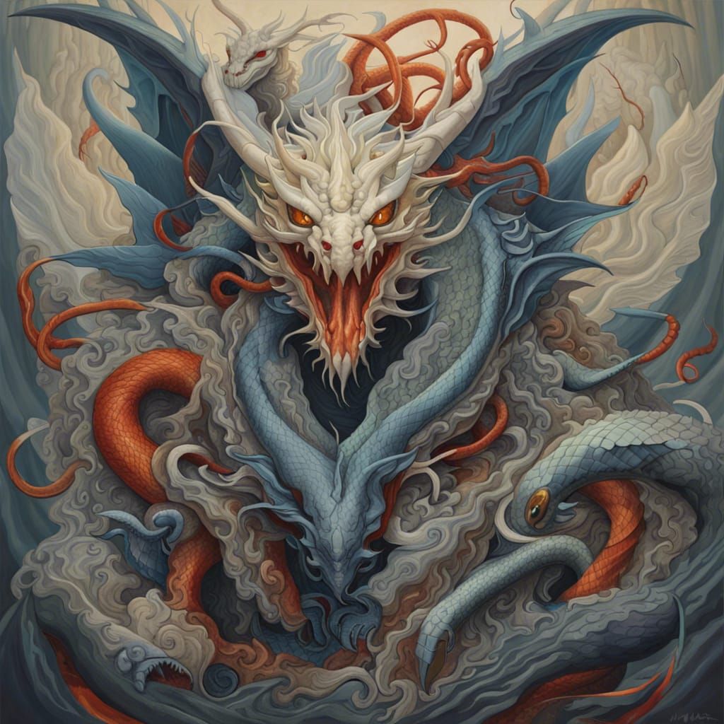 The Dragon - AI Generated Artwork - NightCafe Creator