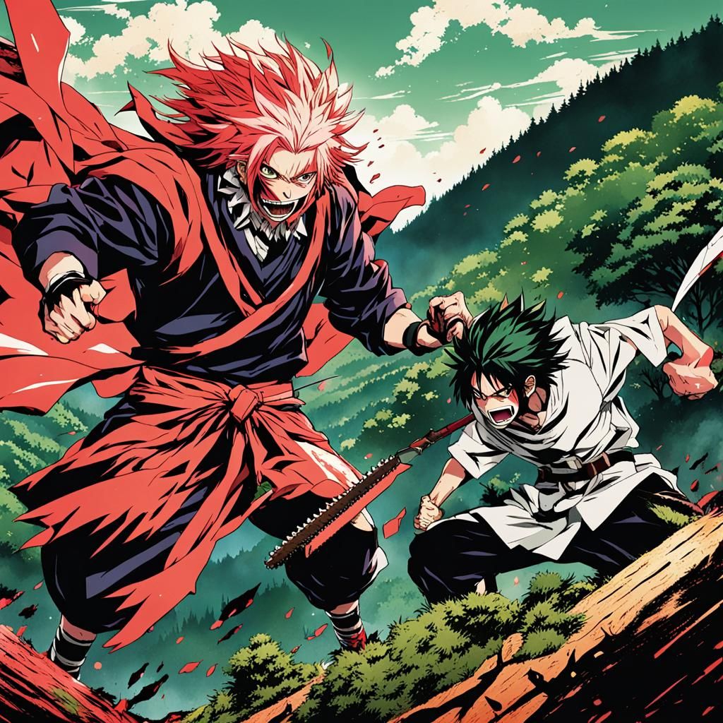 anime team up - AI Generated Artwork - NightCafe Creator