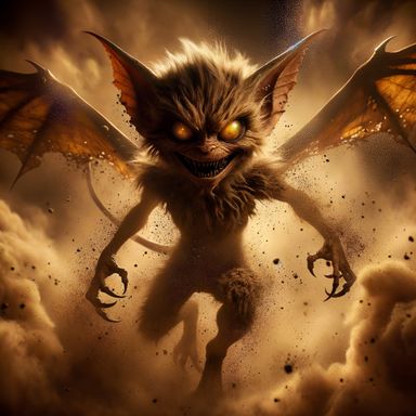 DND - Dust Mephit - AI Generated Artwork - NightCafe Creator