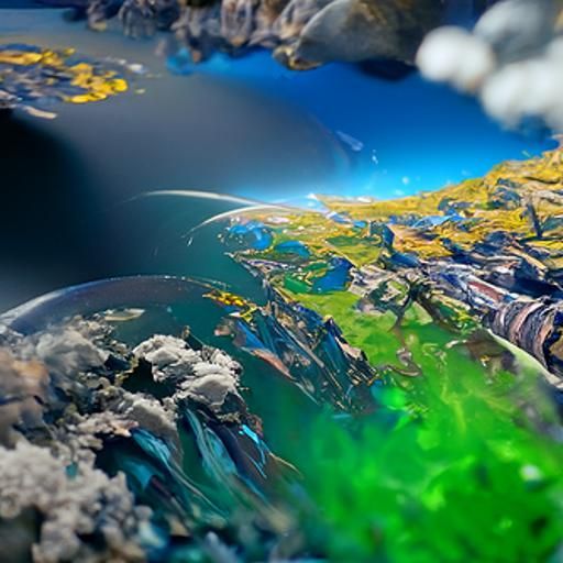 earth from space - AI Generated Artwork - NightCafe Creator