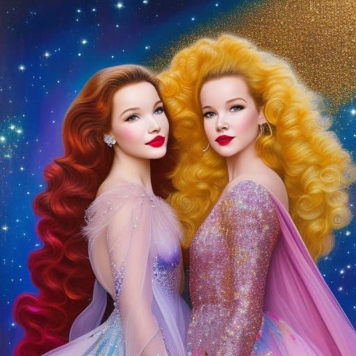 Celestial Prom Night - AI Generated Artwork - NightCafe Creator