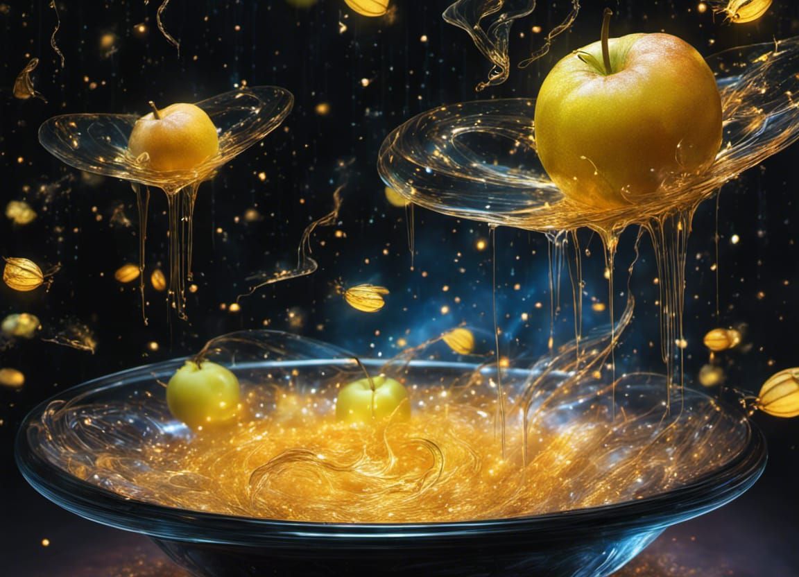 Wingardium Leviosa: fruit bowl edition - AI Generated Artwork - NightCafe Creator