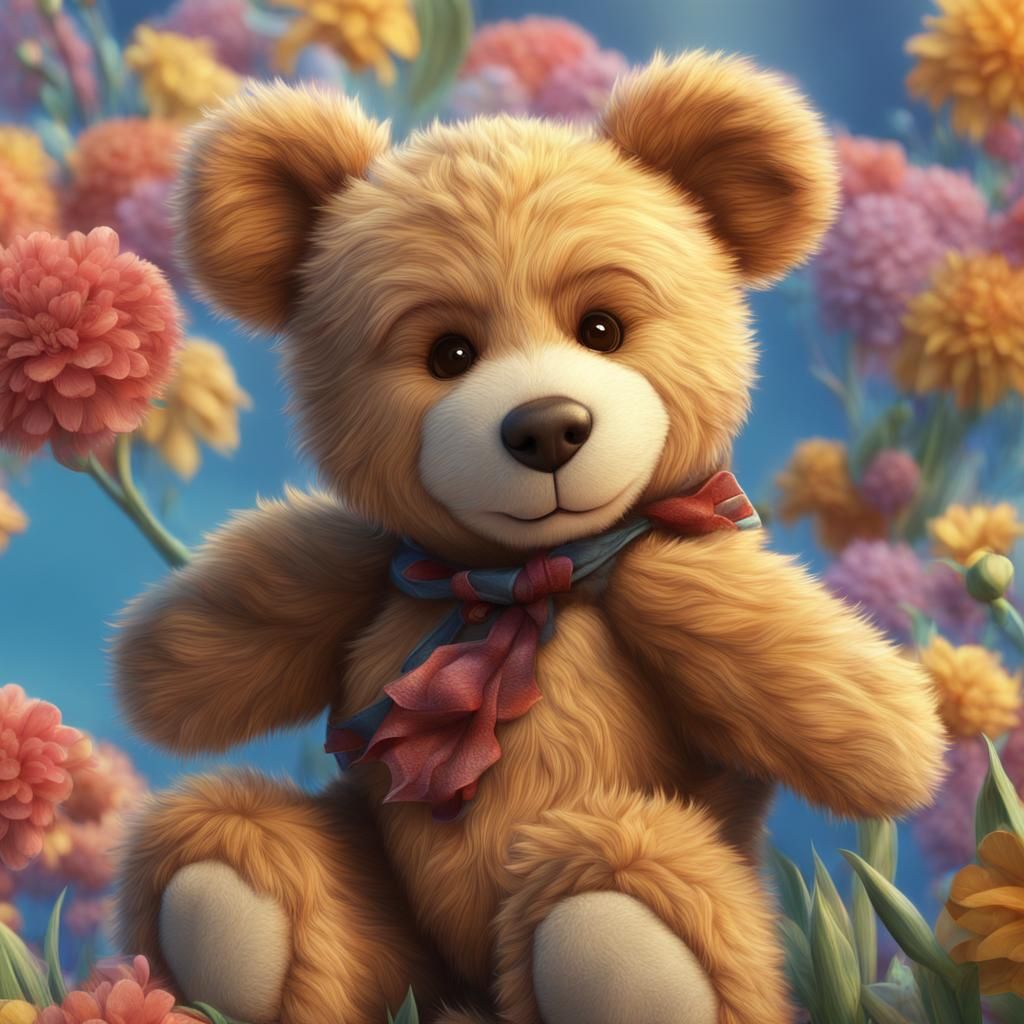 Teddy - AI Generated Artwork - NightCafe Creator