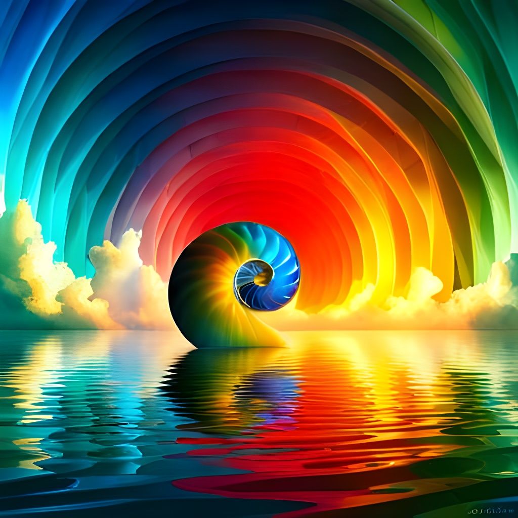 Essence of a rainbow - AI Generated Artwork - NightCafe Creator