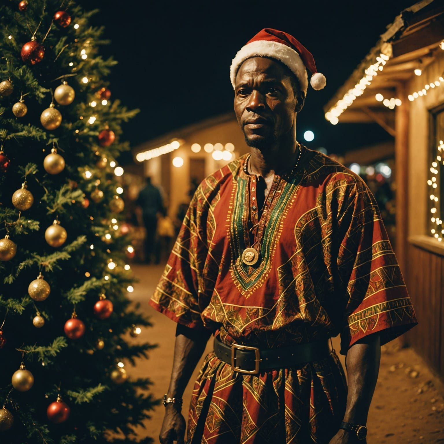 African Christmas - Surreal African Holiday Icon Puts on a ...