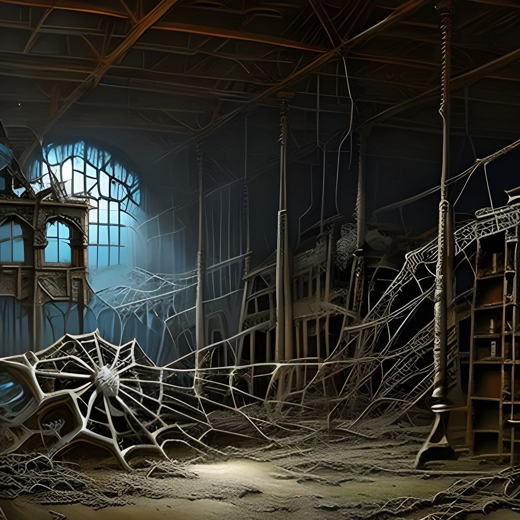 Abandoned - AI Generated Artwork - NightCafe Creator