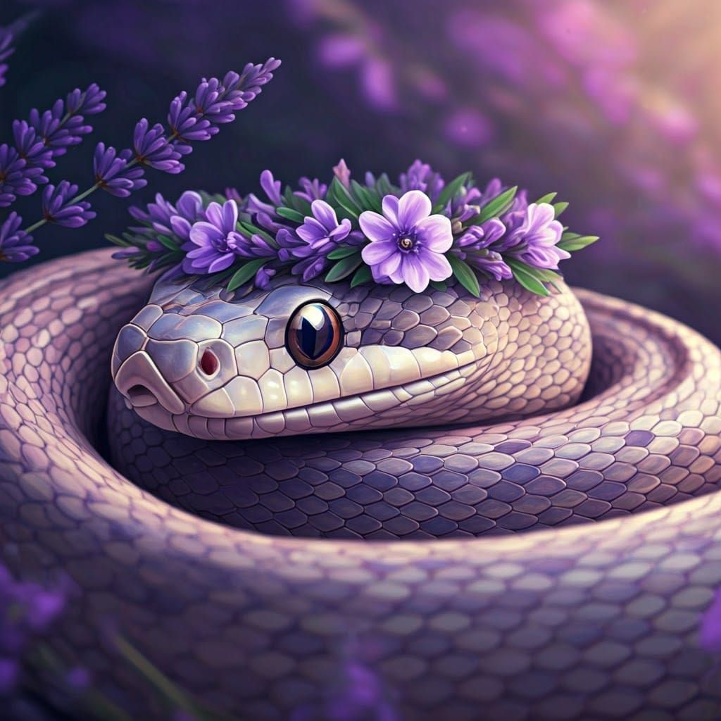 Lavender Snake - Lavender Snake
