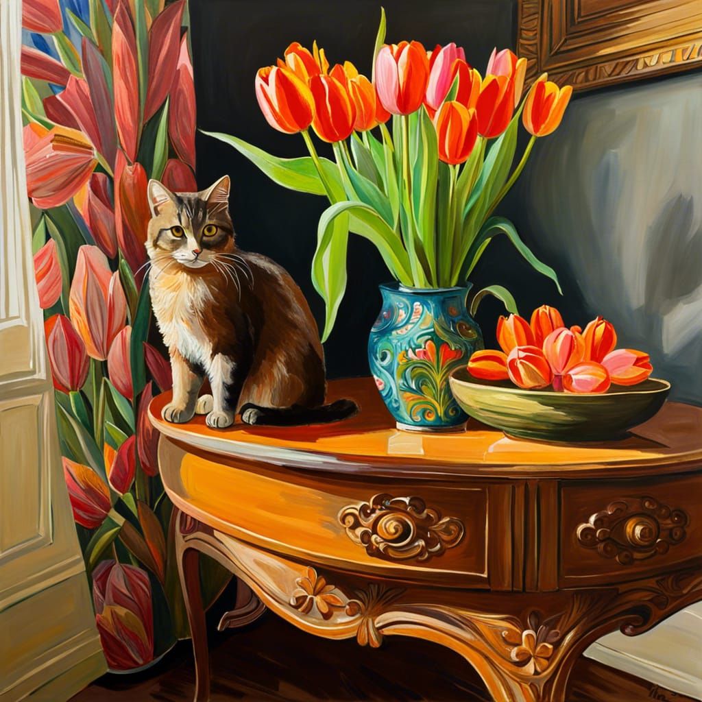 "A Little Table of Joy" An official FTE appreciation award.🏆. - AI Generated Artwork - NightCafe ...