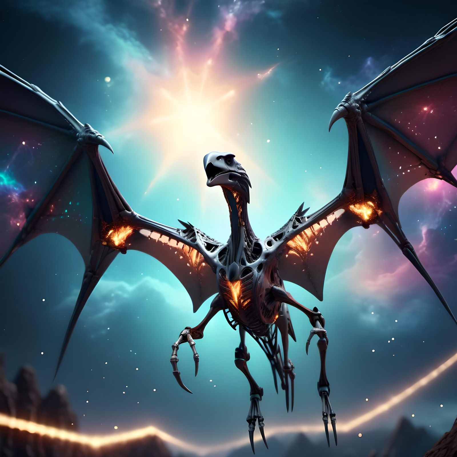 titanium death from above! - AI Generated Artwork - NightCafe Creator