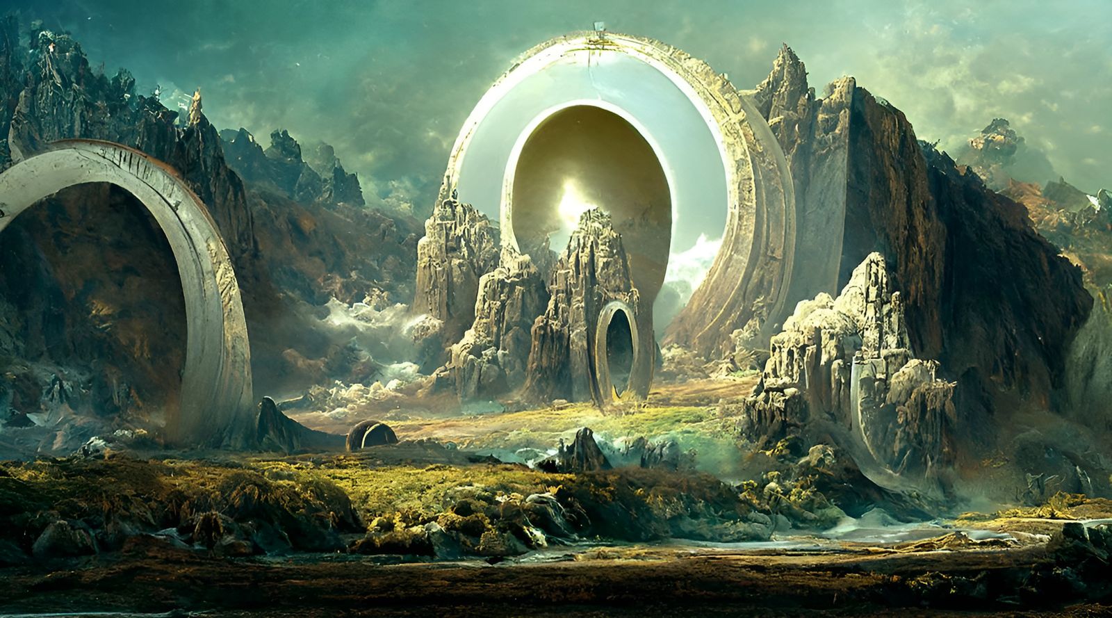 Towards the Gates of Heaven - AI Generated Artwork - NightCafe Creator