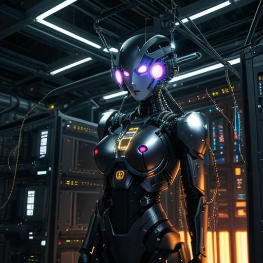 IT REMINDS ME OF ANIME, GHOST IN THE SHEL, CYBORG queen in her ...