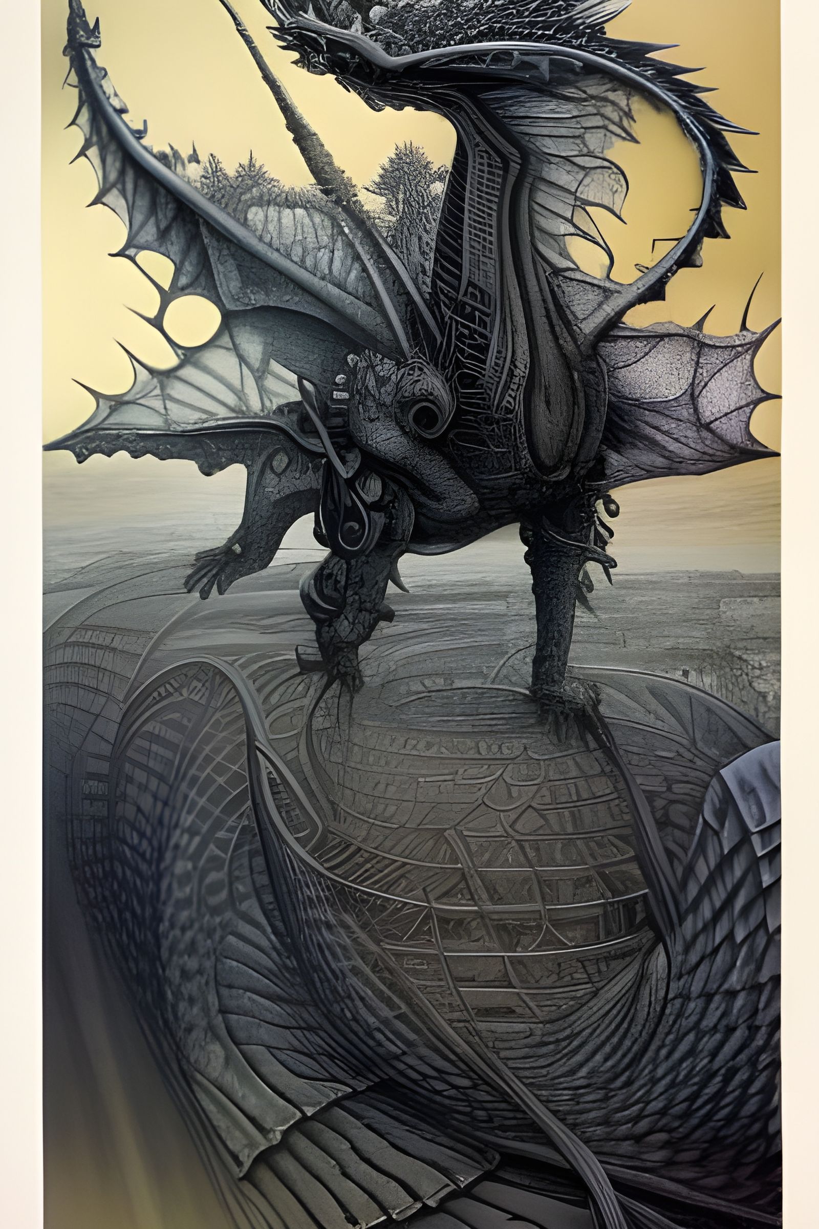 Tiamat - AI Generated Artwork - NightCafe Creator