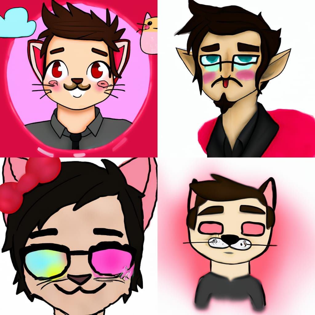 Markiplier as a cat - AI Generated Artwork - NightCafe Creator