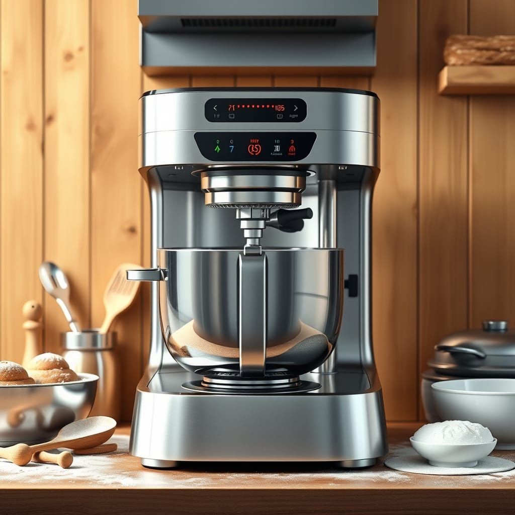 Batter making Machine - Industrial Baking Machine in Hyper-...