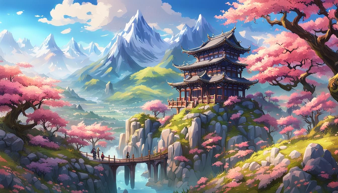 Spring inspired art - AI Generated Artwork - NightCafe Creator