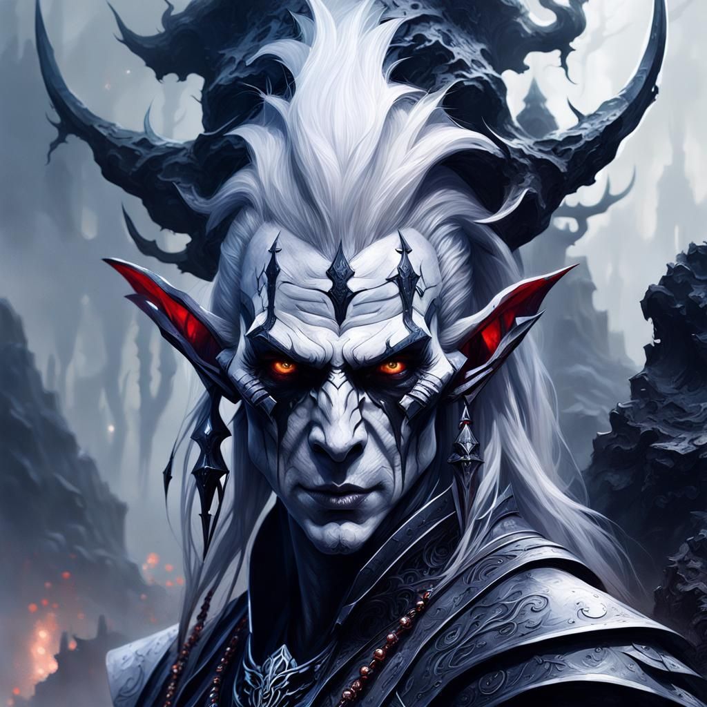 Dark elf - AI Generated Artwork - NightCafe Creator