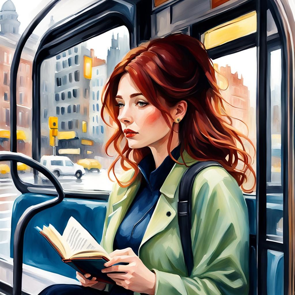 The long commute - AI Generated Artwork - NightCafe Creator