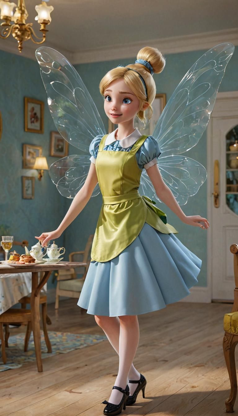 Tink as Alice? - AI Generated Artwork - NightCafe Creator