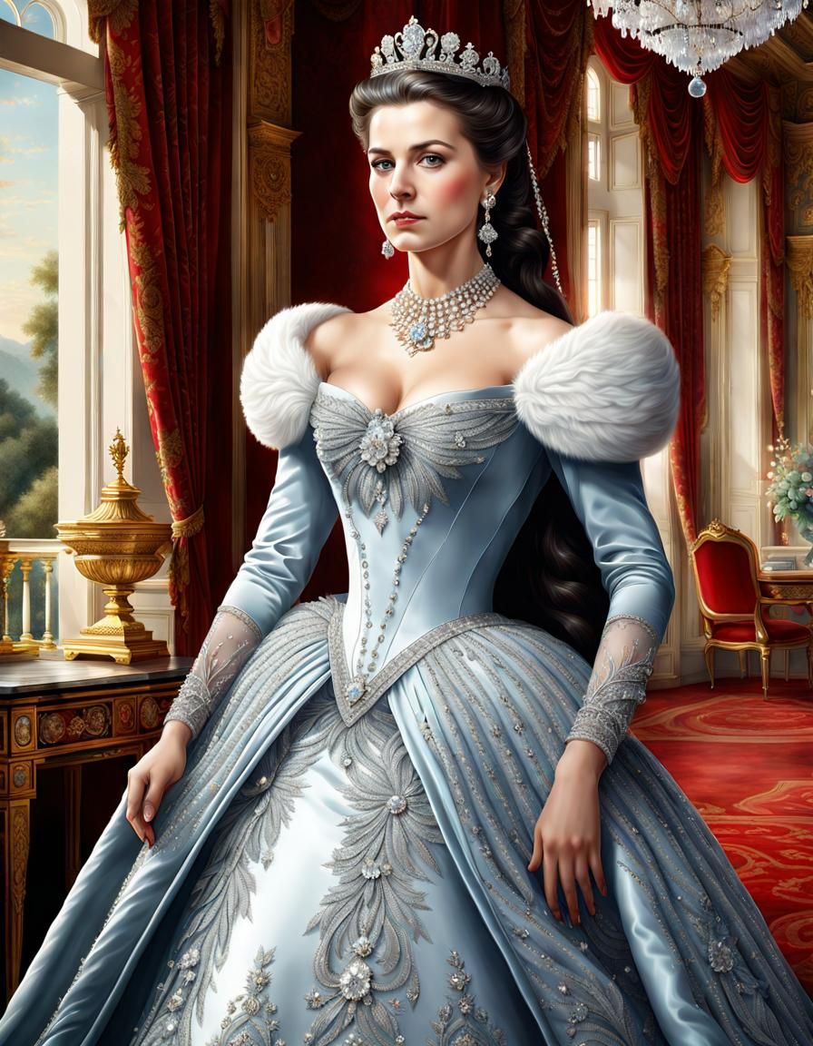 Empress Sissi of Austria - AI Generated Artwork - NightCafe Creator