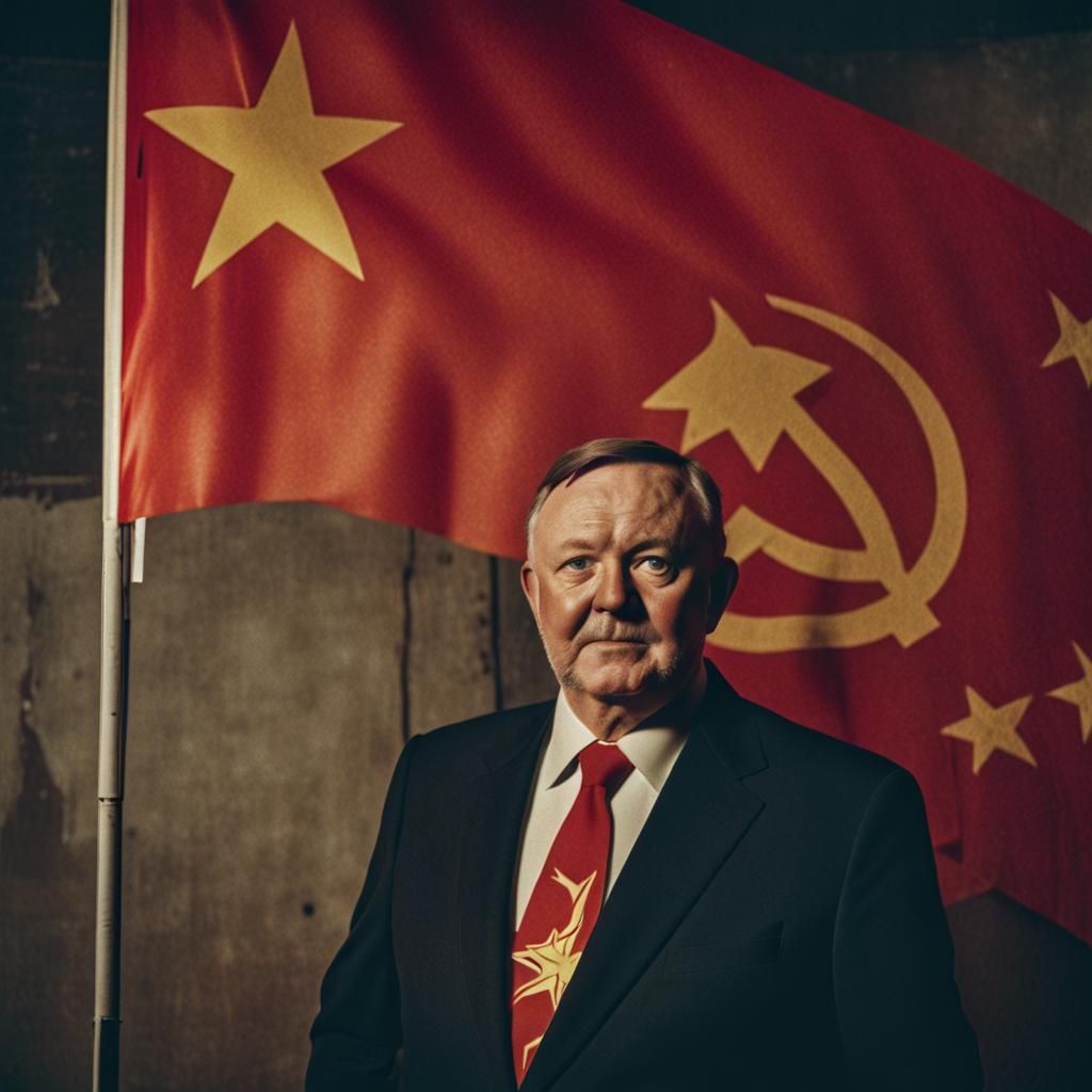 Anthony Albanese Australian Prime Minister becomes a communist - AI ...