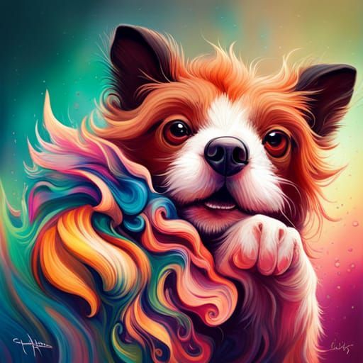 Fluffy - AI Generated Artwork - NightCafe Creator
