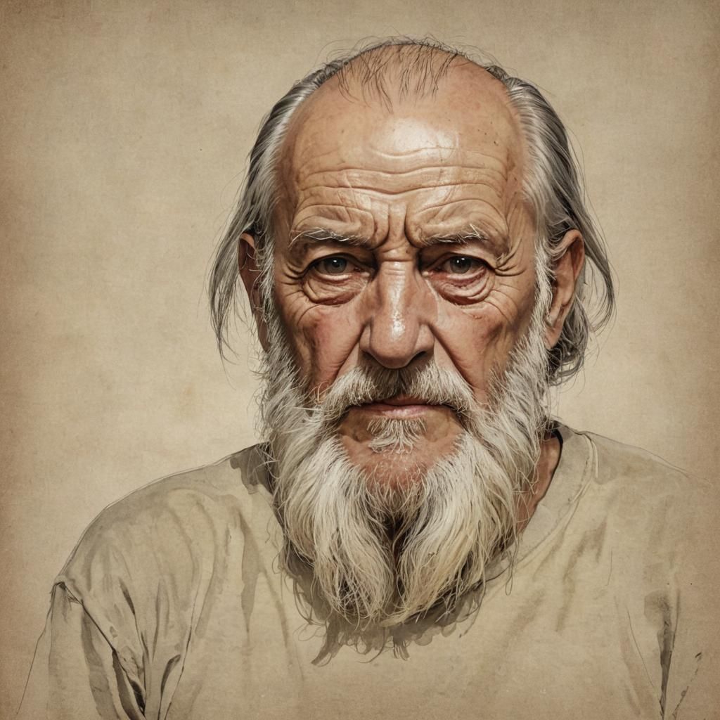 The conquer, now an old man, a masterpiece - AI Generated Artwork ...