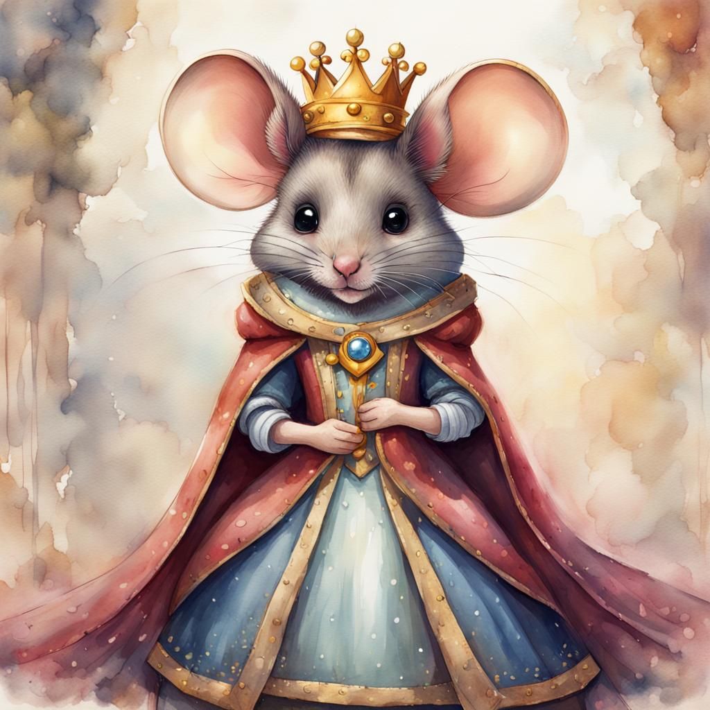 Queen Mouse - AI Generated Artwork - NightCafe Creator