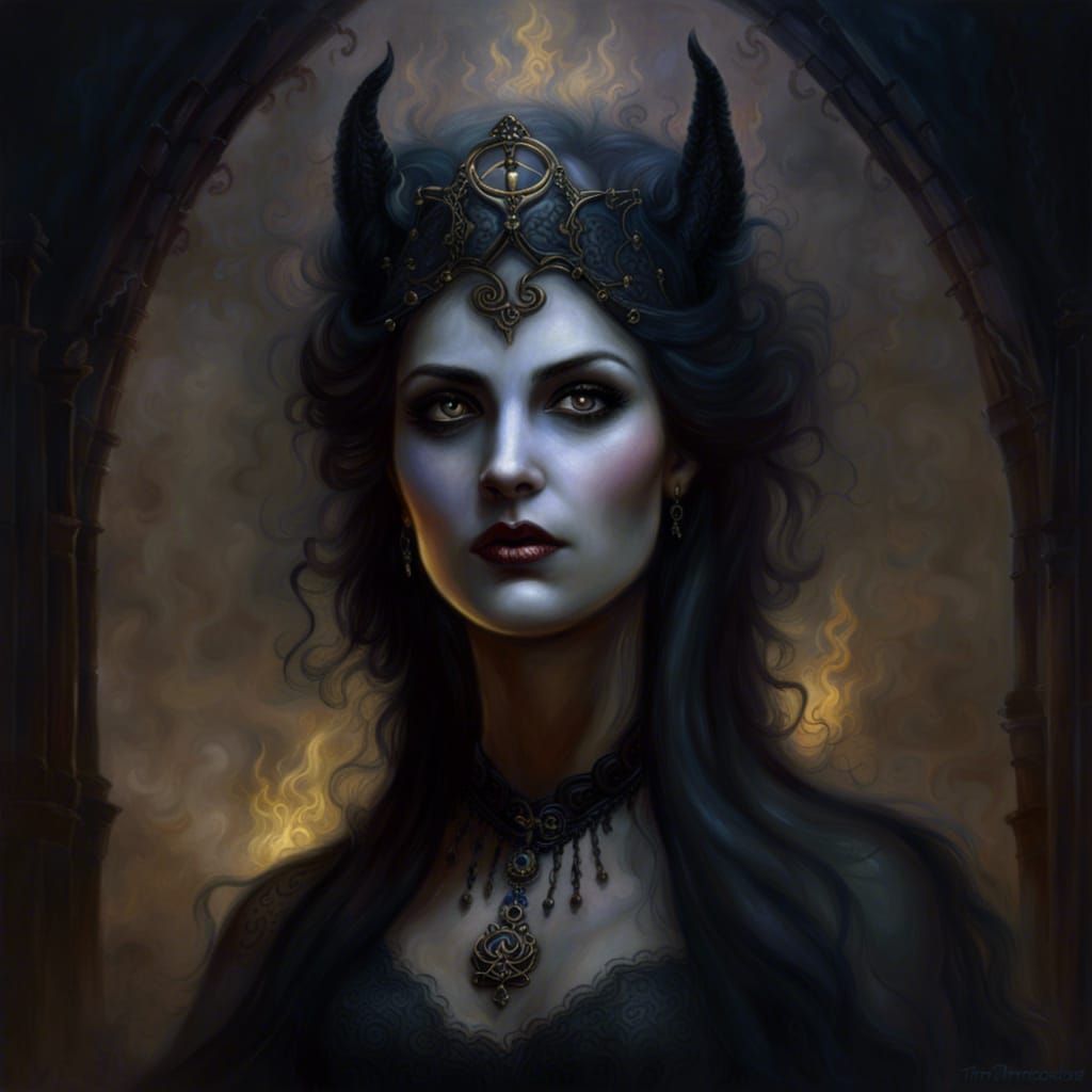Gothic Hecate Ai Generated Artwork Nightcafe Creator