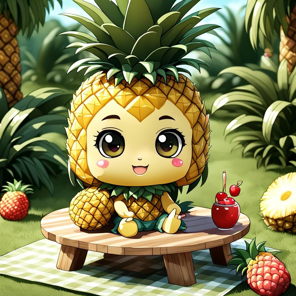 Pineapple - AI Generated Artwork - NightCafe Creator