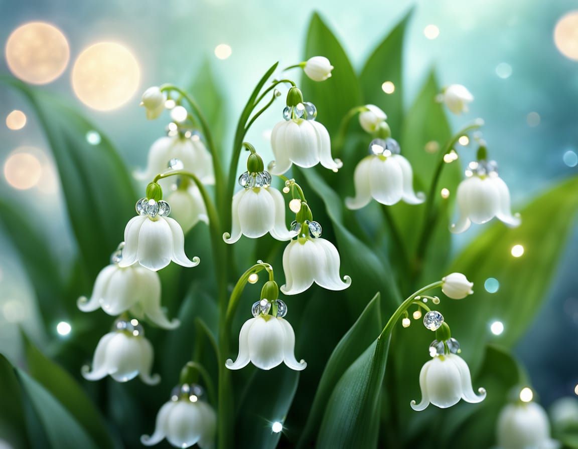 Sparkling lilies of the valley - Sparkling Lilies of the Val...
