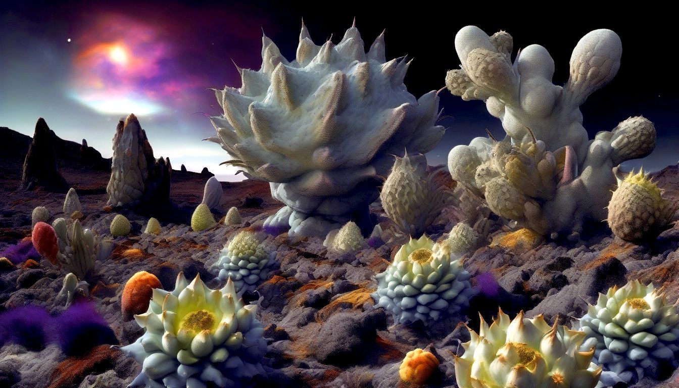 Strange plants on another planet #93 - AI Generated Artwork - NightCafe ...