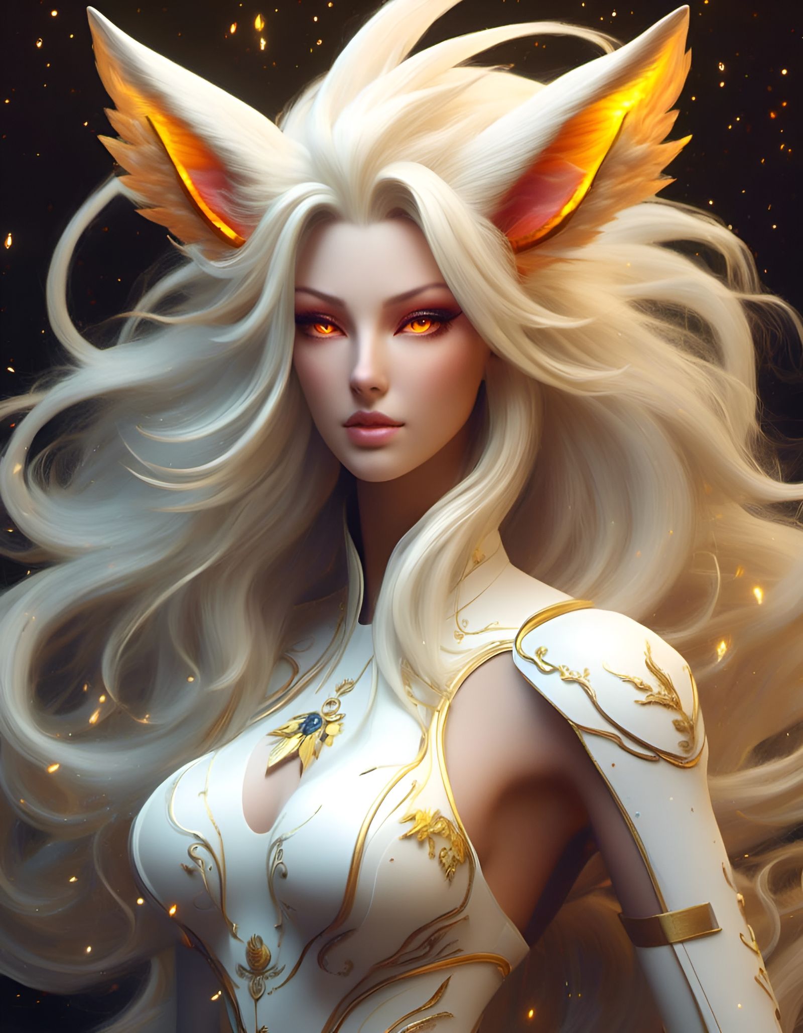 Ninetales - AI Generated Artwork - NightCafe Creator