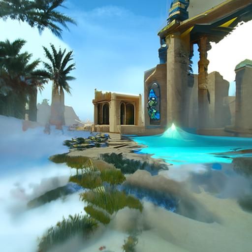 Oasis - AI Generated Artwork - NightCafe Creator