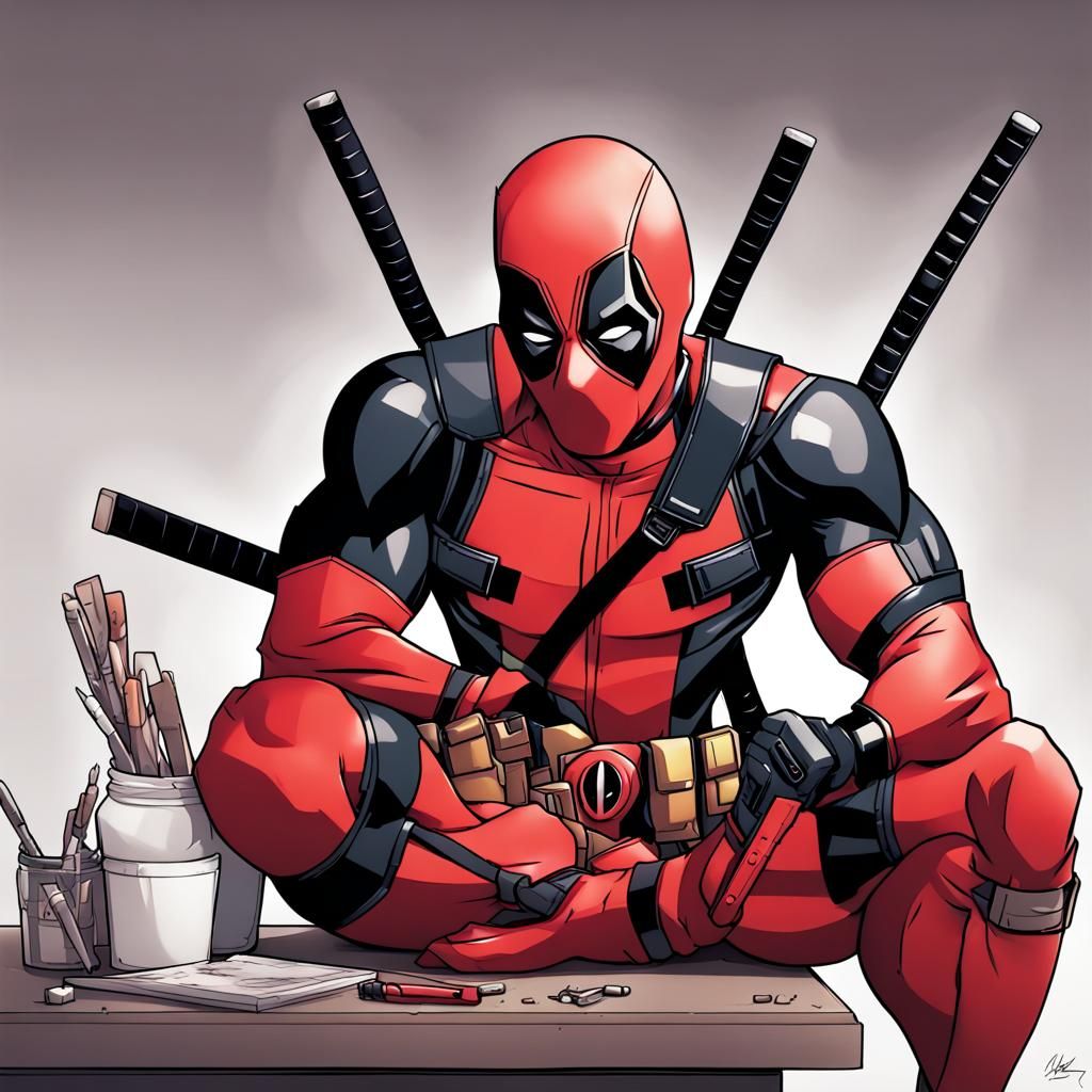 Deadpool - AI Generated Artwork - NightCafe Creator
