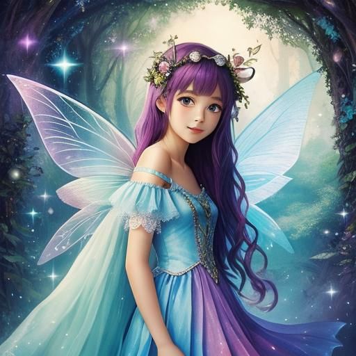 Forest Fairy - AI Generated Artwork - NightCafe Creator