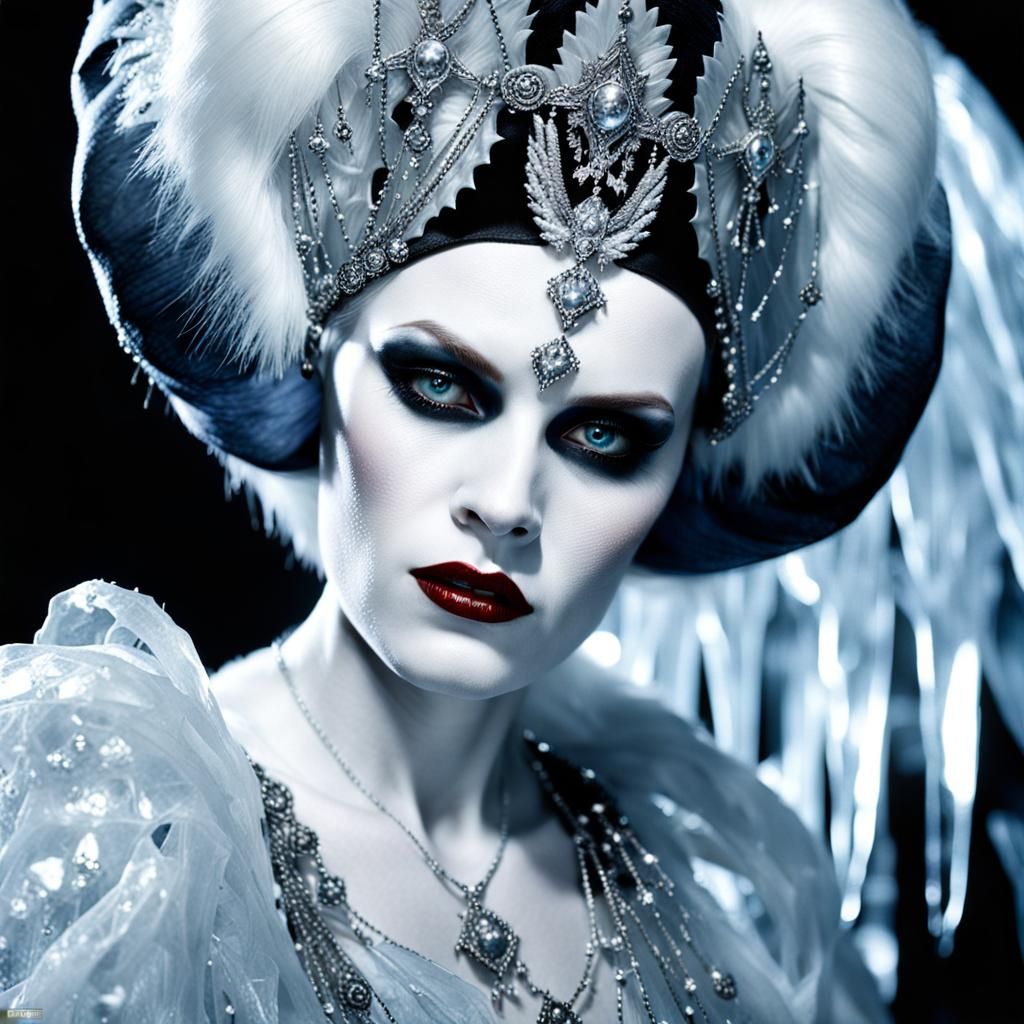Stunning Nordic Vampire Queen - AI Generated Artwork - NightCafe Creator