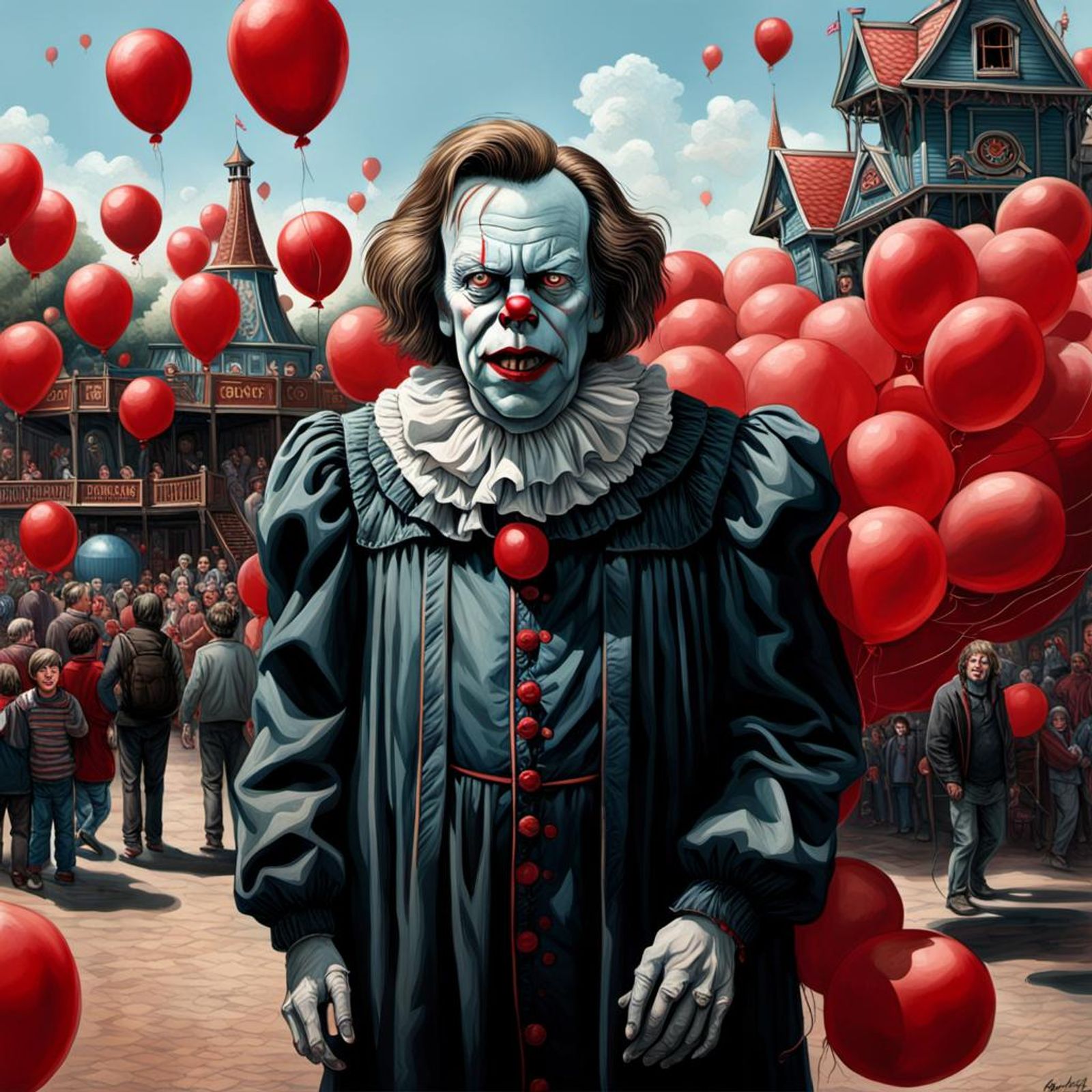 Dollarwise!! Pennywise’s fat uncle - AI Generated Artwork - NightCafe ...