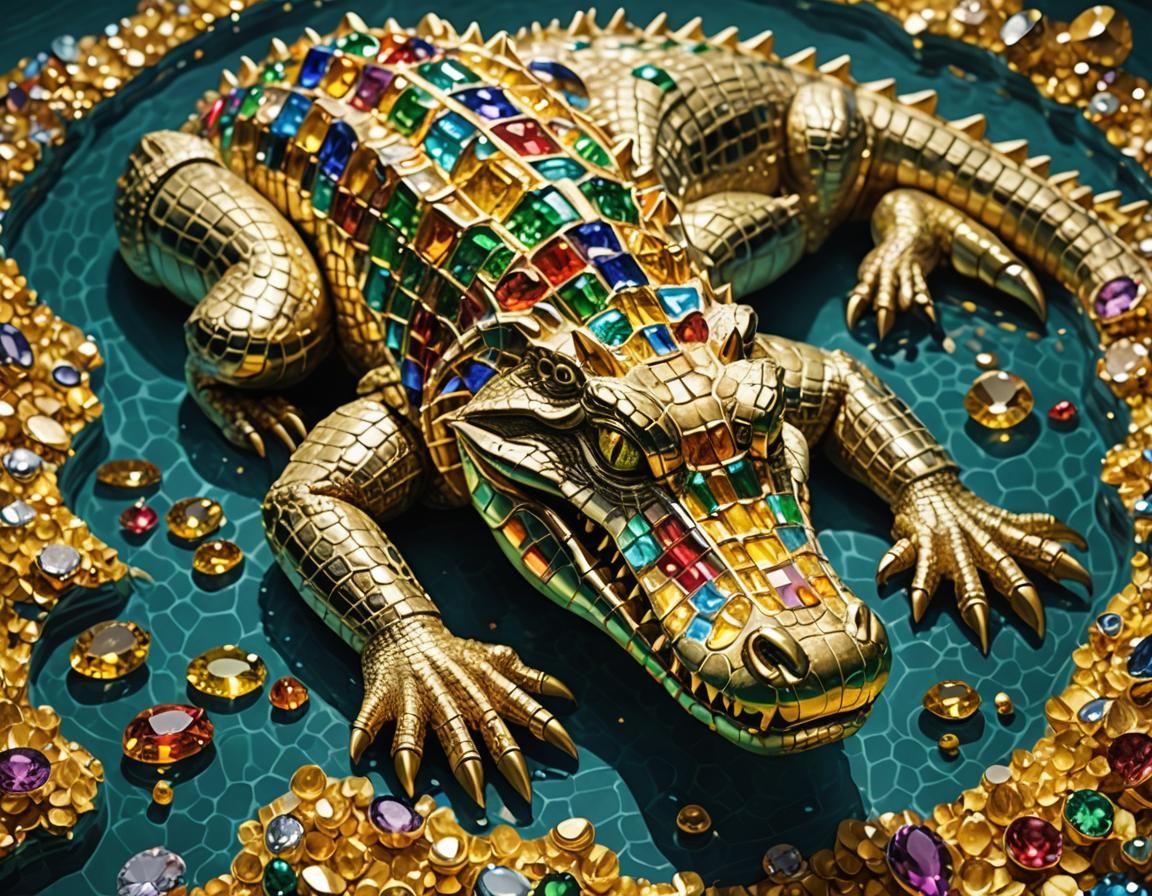 Rich Lizard - AI Generated Artwork - NightCafe Creator