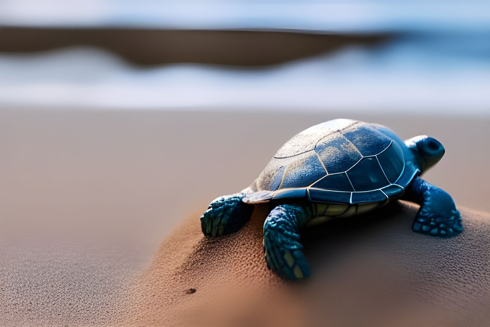 Baby Turtle - AI Generated Artwork - NightCafe Creator