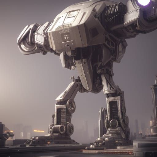 Everything you want because there's no theme today intricate mech ...