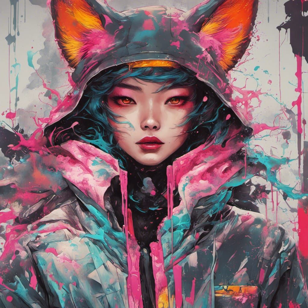 Handmaiden of Inari - AI Generated Artwork - NightCafe Creator