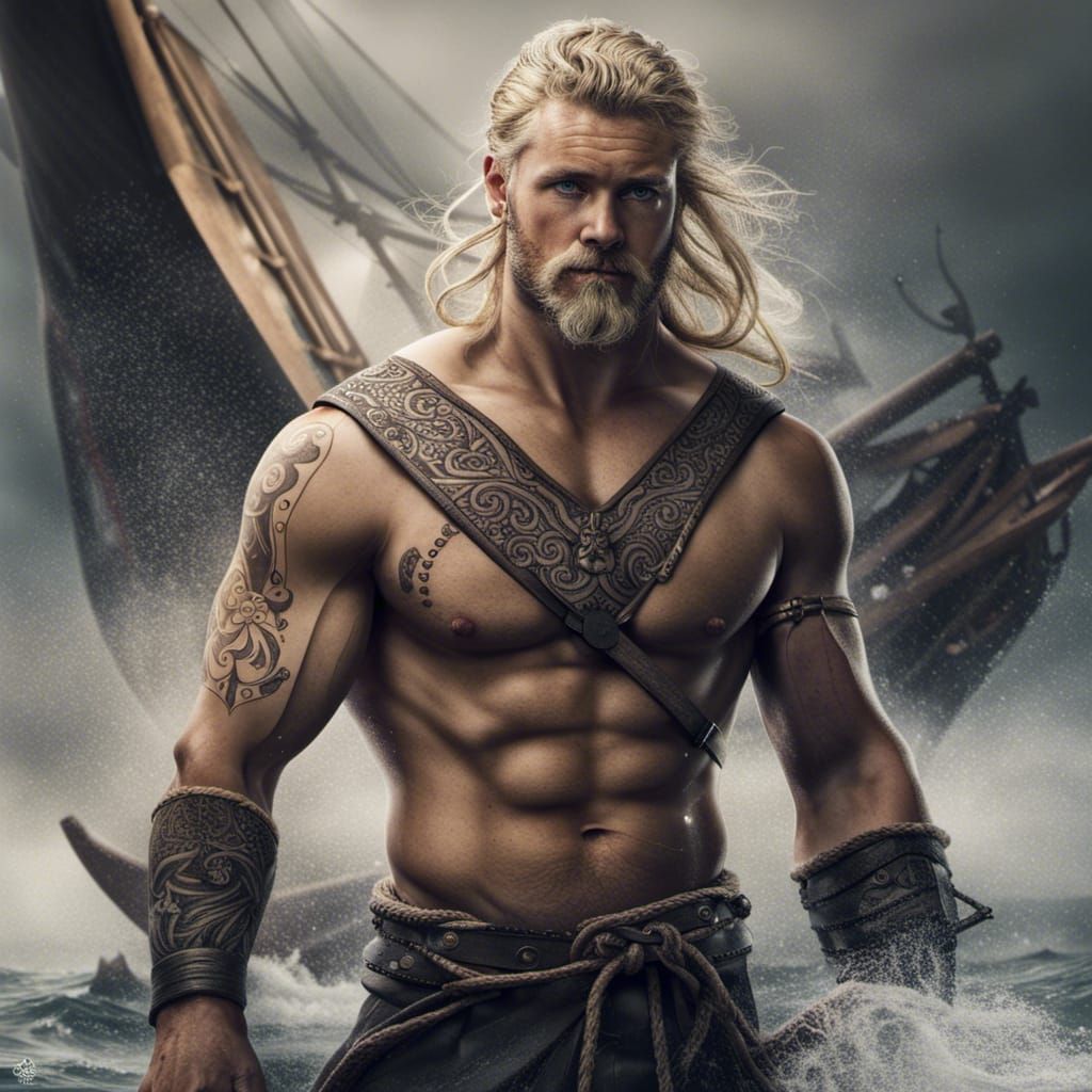 Male Viking - AI Generated Artwork - NightCafe Creator